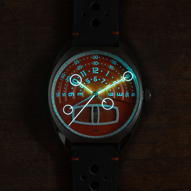 Xeric Halograph III Automatic Racing Orange | Xeric.com – Watches.com