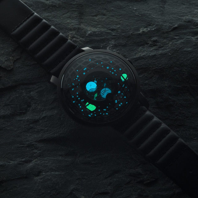 Xeric Trappist-1 American Moonphase Deep Purple | Watches.com