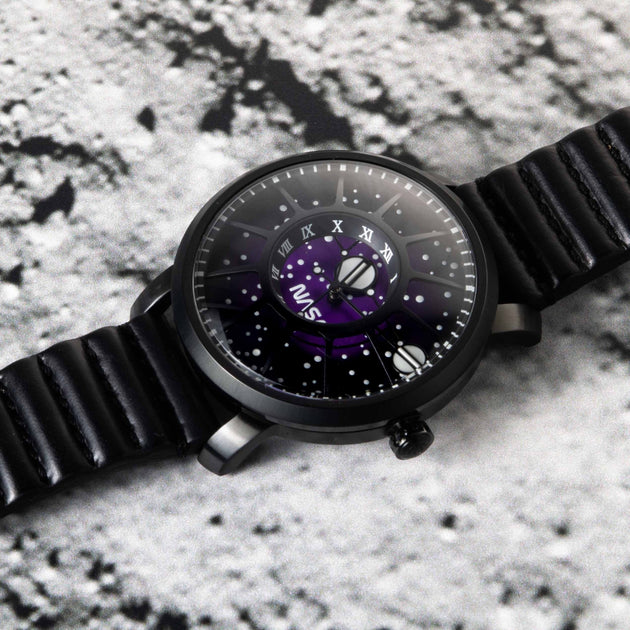 Xeric Trappist-1 Automatic NASA Edition Deep Space Purple | Watches.com