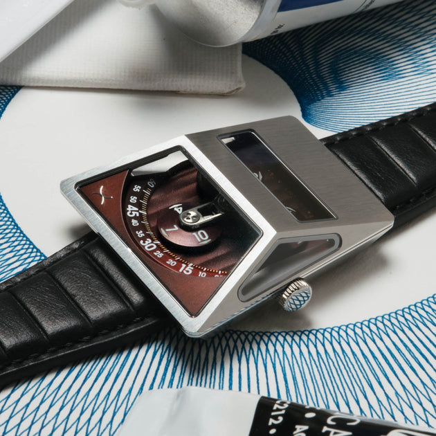 Xeric Vendetta X Automatic Black Oxblood | Watches.com