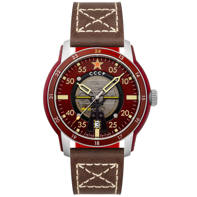 CCCP MiG-21 Automatic Red | Watches.com